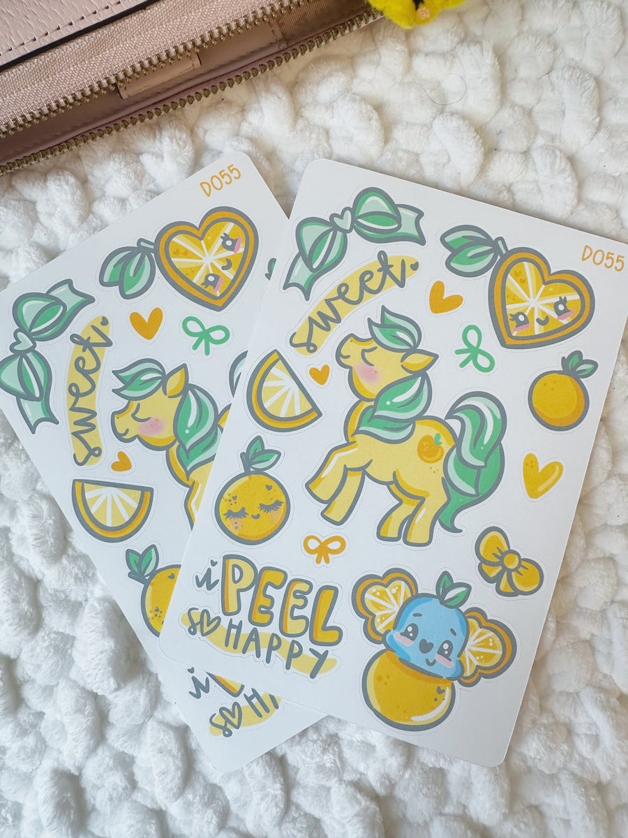D055 - I'm Peelin' You Sticker Sheet – hernameisSavvy