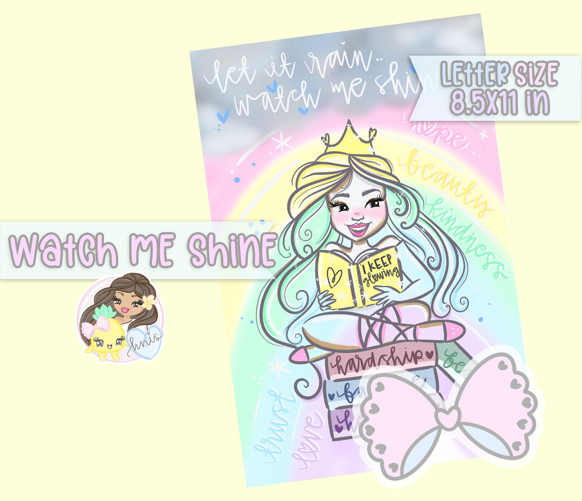Watch Me Shine Dollie - Birthday Freebie Printable – hernameisSavvy